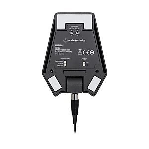 Audio-Technica U891RB Cardioid Condenser Boundary Microphone with Switch, RGB LED & Integral Power Module, Phantom Power Only, Black