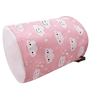 Extra Large Toy Bin Pink Cloud Canvas Fabric Toys Storage Basket, ZUEXT Girls Laundry Hamper, Waterproof Gift Basket with Handles for Baby Nursery College Dorms Kids Bedroom Bathroom