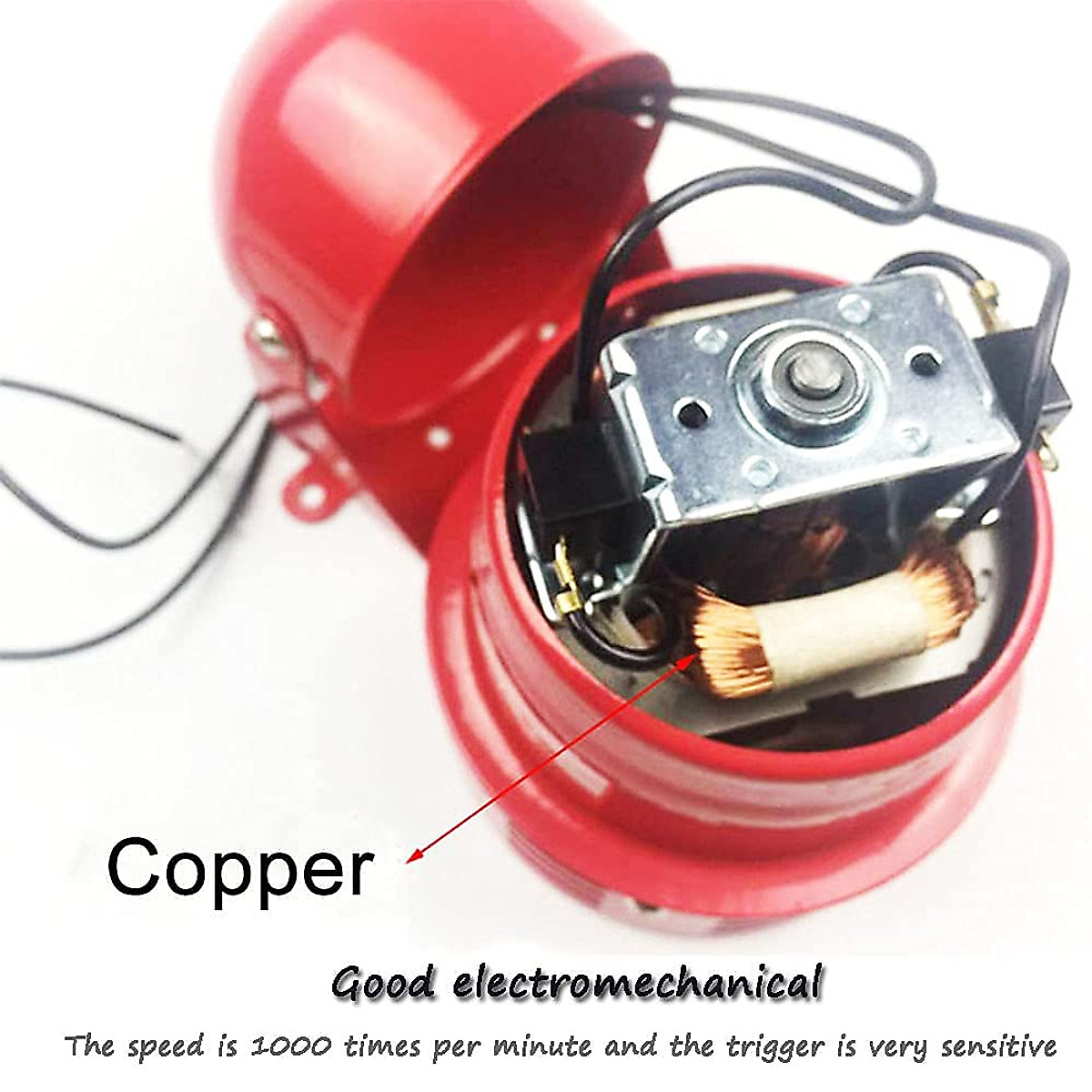 BAYM® AC 110V Horn 120dB MS-190 Industrial Motor Alarm Bell Siren Horn Sound Buzzer Alarm