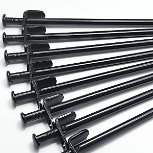 Beefoor 12-Inch Tent Stakes, Heavy Duty Camping Stakes, Forged Steel Tent Pegs Unbreakable and Inflexible, Available in Rocky Place Dessert Snowfield and Grassland 12in-8parks