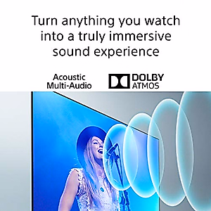 Sony X95J 85 Inch TV: BRAVIA XR Full Array LED 4K Ultra HD Smart Google TV with Dolby Vision HDR and Alexa Compatibility XR85X95J- 2021 Model , Black