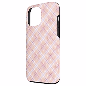 iPhone 13 Pro Max Cute Spring Checkered Pattern For Women And Easter Season Case
