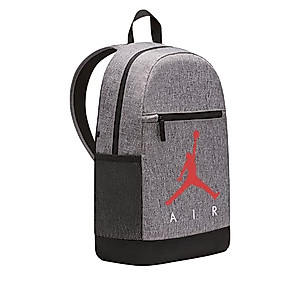 Jordan Unisex Large Pack Bag 2 pc Set Backpack (Carbon Heather), One Size (9a0503)