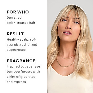 NATURELAB. TOKYO Perfect Repair Shampoo: Eco-Friendly Refill Pouch: Reparative Shampoo to Replenish and Restore Damaged, Color Treated Hair and Strengthen New Hair I 22.9 FL OZ / 680ml