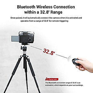 SmallRig Video Recording Camera Wireless Remote Control for Sony Cameras, for Sony A7 III, A7S III, A7C, A7R III, A7R IV, A6100, A6400, A6600, A1, A9, A9 II, FX3, ZV-1, RX100 VII - 2924B
