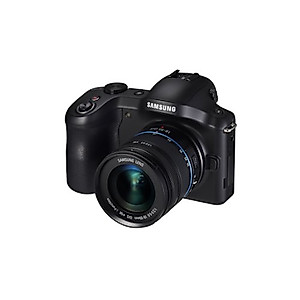 Samsung Galaxy NX EK-GN120ZKAXAR Galaxy Wireless Smart Android 4G Camera 20.3MP Mirrorless Digital Camera with 4.8-Inch LCD with 18-55mm OIS Lens (Black)