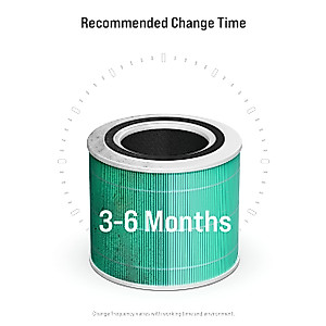 TOPPIN Filter HEPA Air Filter Replacement True HEPA H13 All-Rounder Filter Compatible with TOPPIN TPAP003 Air Purifier
