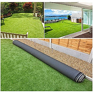 Griclner 35mm Artificial Turf Lawn Fake Grass, 1.38" Pile Height Realistic Synthetic Grass, 3FTX4FT,Drainage Holes Indoor Outdoor Pet Faux Grass Astro Rug Carpet for Garden Backyard Patio Balcony
