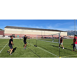 Sandy Pickle | Portable Beach & Grass Pickleball Set | Takes Pickleball Off The Hardcourt Puts IT ON The Beach, in The Park, & ON Your OWN Grass!