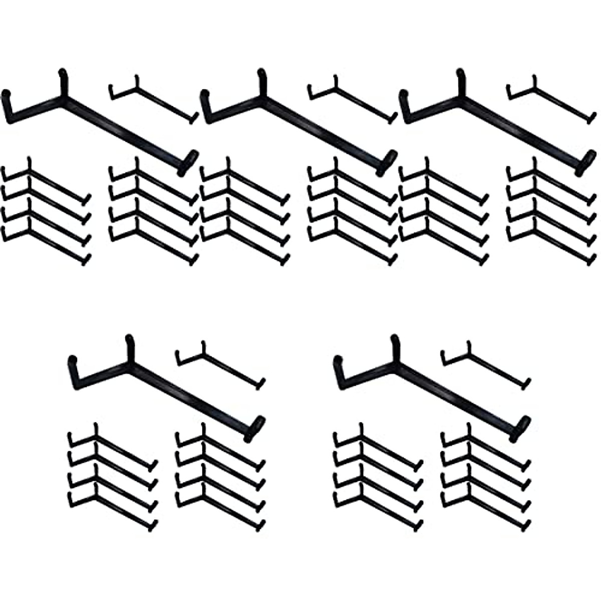 Yardwe 50 pcs Growth Trainers to Black Low Clips Nudge Tool Tree Open Limbs Branch Pullers Trees Tools Spreaders Reusable Trainer Bonsai Limb Stress Branches Clamps Plant Angle Trunk