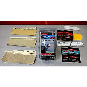 3M Bondo Rust Hole Repair Kit, Paintable, Permanent, Non-Shrinking, 1 Kit (31591)