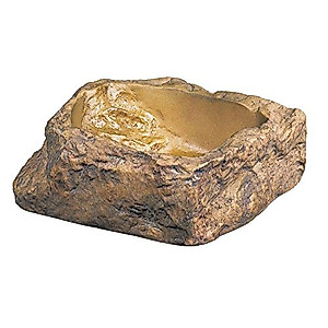 Exo-Terra Granite Rock Reptile Water Dish