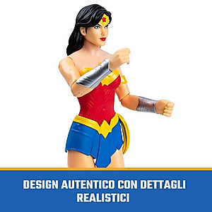 DC Comics 12-Inch Wonder Woman Action Figure, Kids Toys for Boys and Girls