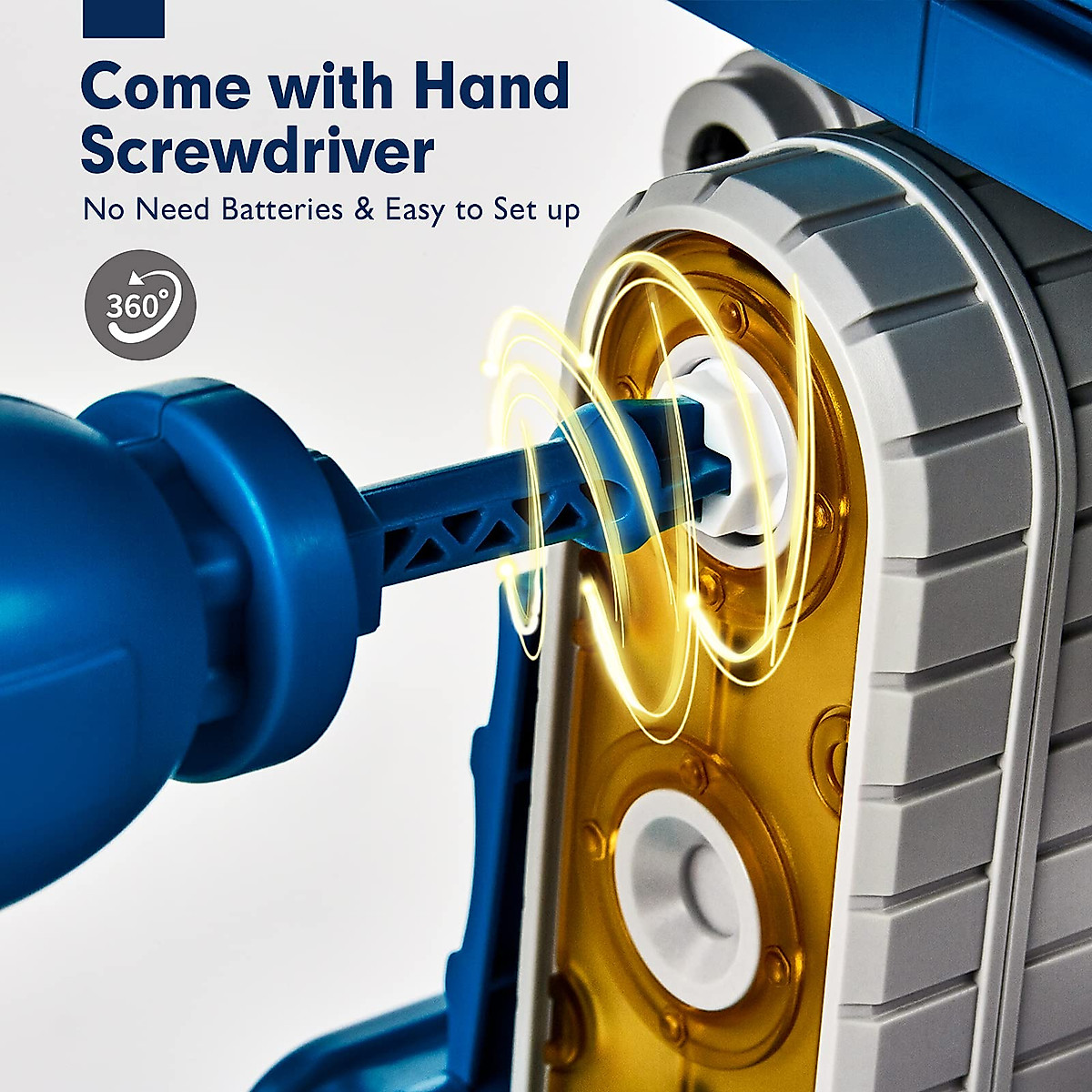 hahaland 5 Year Old Boy Gift - 5 in 1 STEM Toys for Ages 5-7, Take Apart Trucks Transform to Robot - 5 6 7 Year Old Boy Birthday Gift - Boys Toys Age 4-6