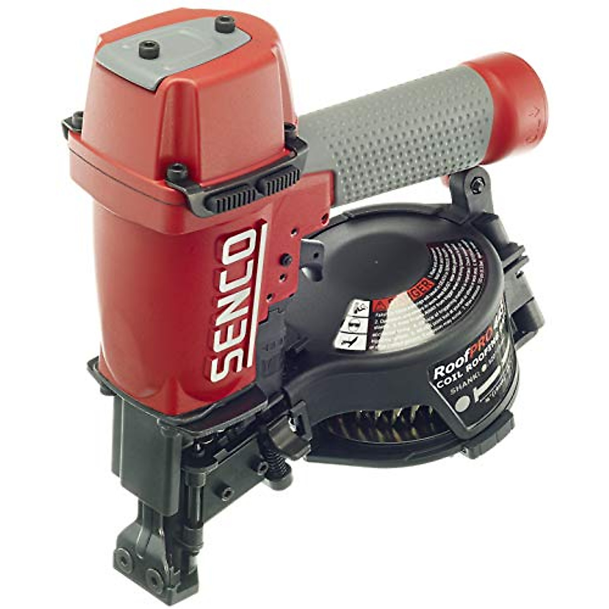 Senco 8V0001N 1-3/4" 15 Degree Angle Wire Coil Nailer, Red/Gray - 445Xp