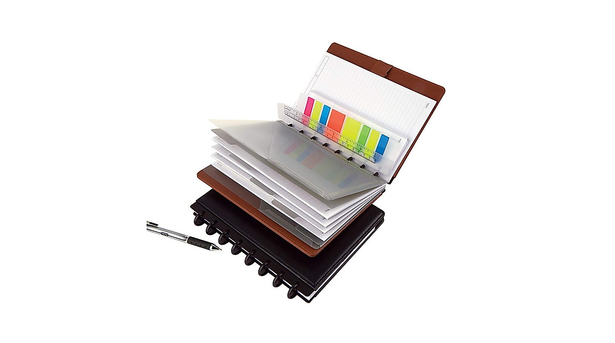 TUL Custom Note-Taking Discbound Dividers - Multi-Color Organizer