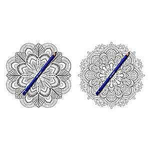 The Art of Mandala 2: Adult Coloring Book Featuring Calming Mandalas designed to relax and calm