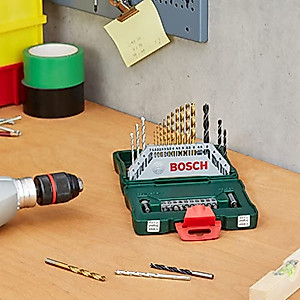 Bosch 2607019324 Titanium Drill Bit Set "X-Line Set" 30 Pcs