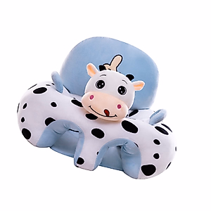 NCONCO Baby Floor Seat Learn to Sit Lounger Cover Baby Learning Sitting Chair Cover for Infants Toddler(Only Cover, No Filling)