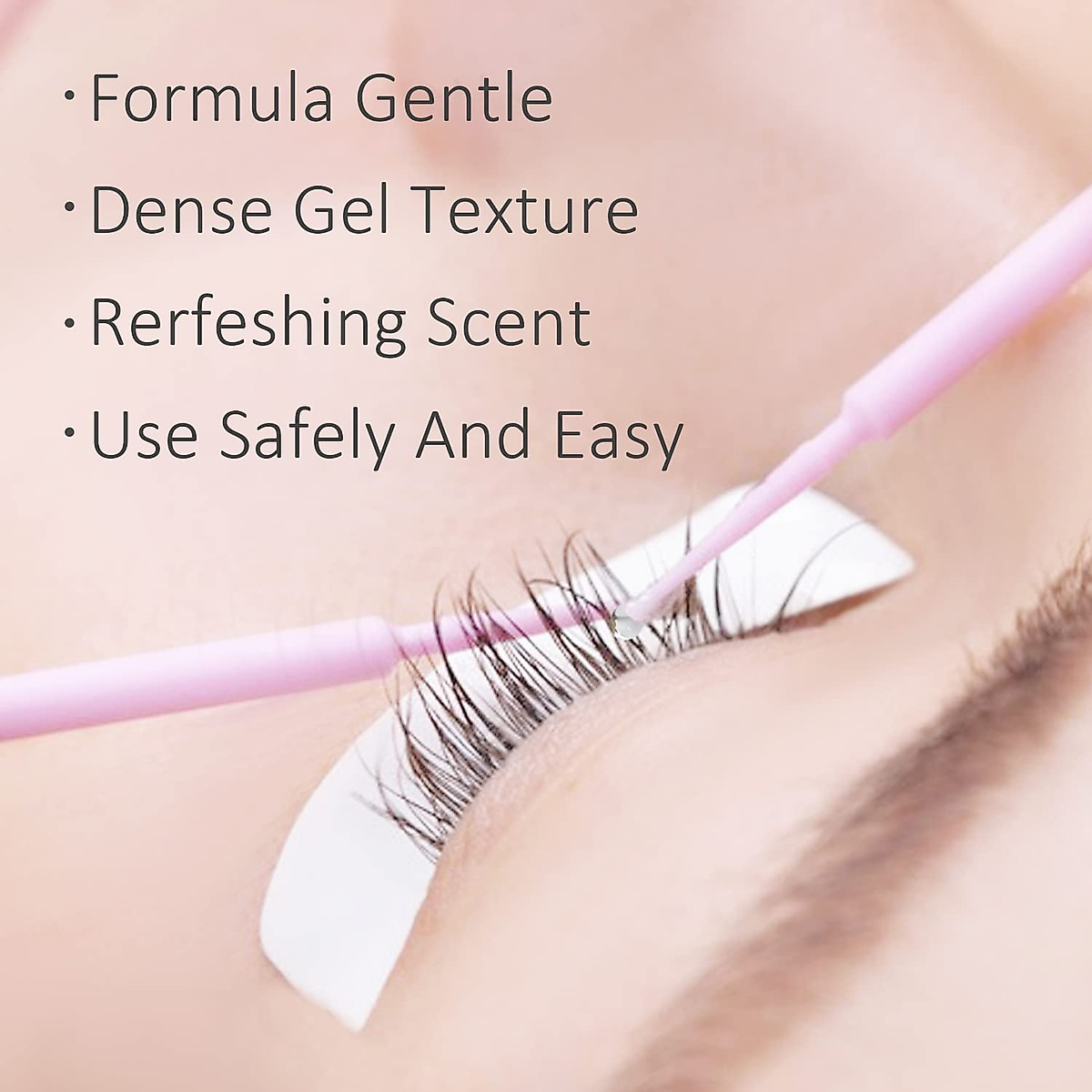 EMEDA Eyelash Extension Remover Gel Not for Clusters Glue 15ml Quickly Dissolves Powerful Lash Extension Glue Professional Removal for Lash Extensions Adhesive (15ml)