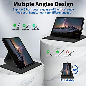BPQOJB for Samsung Galaxy Tab A8 Case Galaxy Tab A8 10.5 Case 360 Degree Rotating PU Leather Smart Cover with Auto Wake/Sleep Tablet Case for Galaxy Tab A8 10.5 inch 2022 - Butterfly Girl