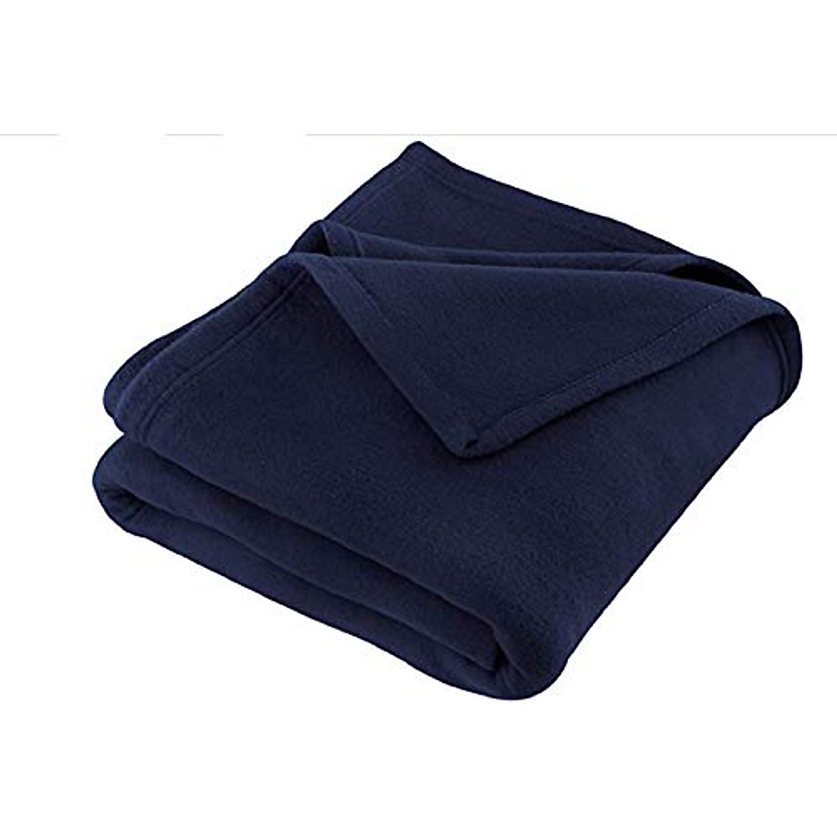 JMR Fleece Throw Blankets for Bed, Couch, or Sofa - Ultra-Soft and Warm Microfiber Plush Blanket for Home and Outdoor Use (Navy, 108X90)