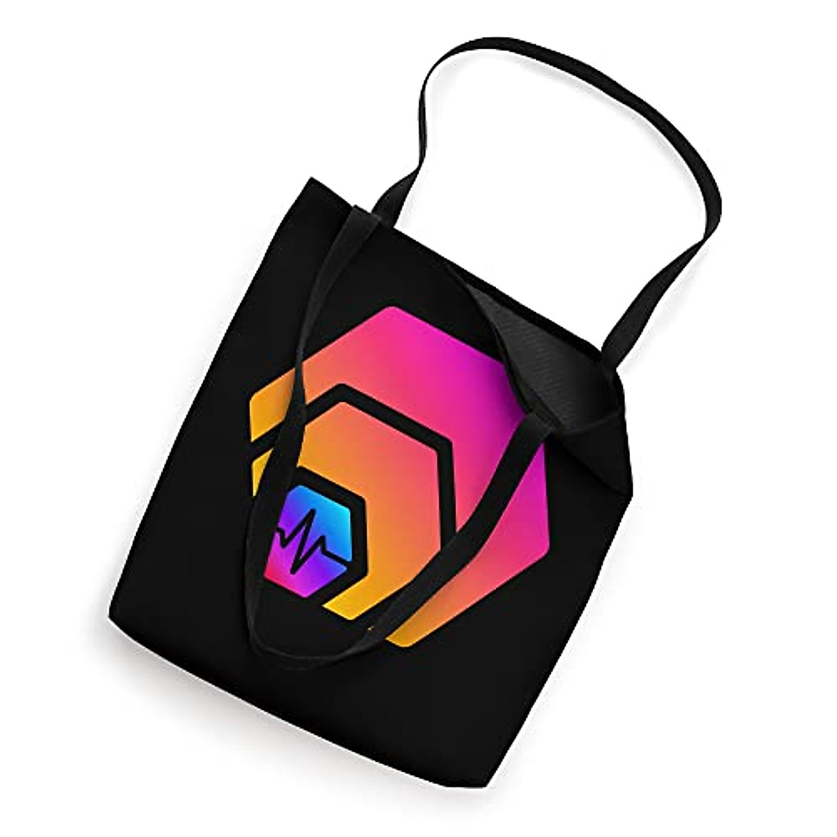 HEX PulseChain Crypto PLS Logo Cryptocurrency Stake 5555 Tote Bag