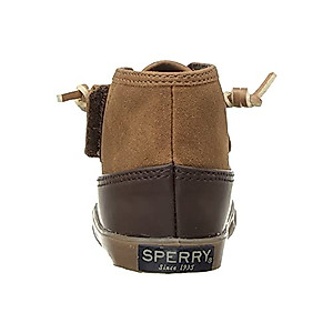 Sperry Kids Footwear Baby Icestrom Crib Boot, Tan/Brown, 4 US Unisex Infant