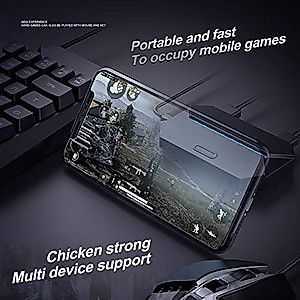 Fauge Gaming Converter Keyboard Mouse Battle Dock Support USB HUB Splitter Throne for IOS Android Gaming