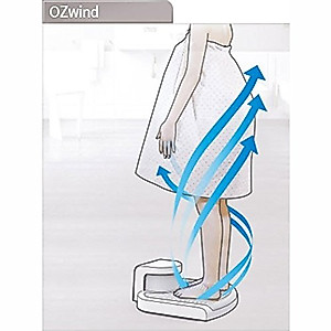 Oz Wind Premium BD-PH6130 Body Dryer Heater Type 220V Korean Manual (White)