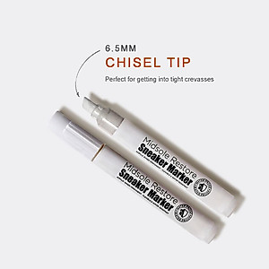 Gold Label Detailing VNDS Midsole Restore Sneaker Marker | Acrylic Based Permanent Paint (White)