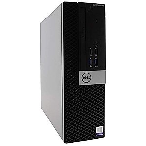 Dell Optiplex 3040 Desktop Computer PC, Intel Quad-Core i5, 512GB SSD Storage, 16GB DDR3 RAM, Windows 10 Pro, DVD, WiFi, New 24in Monitor, Wireless Keyboard and Mouse (Renewed)