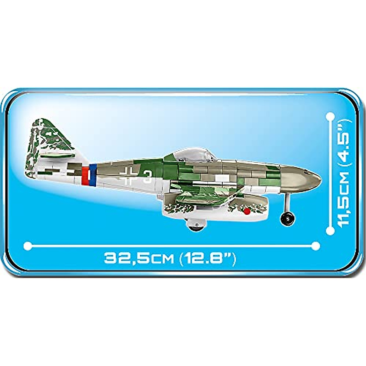 Cobi toys 390 Pcs Hc WWII /5721/ Messerschmitt Me 262A 1A