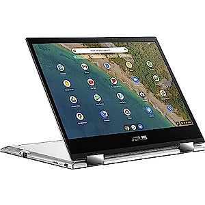 ASUS Chromebook Flip CM3, 12" Touchscreen NanoEdge Display, MediaTek™ Kompanio 820 (8192), Arm NATT MC5 GPU, 64GB eMMC, 4GB RAM, Wi-Fi 5, Chrome OS, CM3200FM1A-DH01T (Renewed)