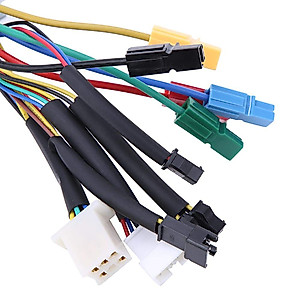 Mountain Bike E-Bike Conversion Kit with 48V 1500W Motor 26 Inch Wheel KT-LCD5 Meter, Electric Wheel Kit with Intelligent Controller(Cassette flywheel)