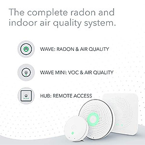 Airthings 4200 House Kit, Radon, Mold Risk & Indoor Air Quality Monitoring System, Multi-Room