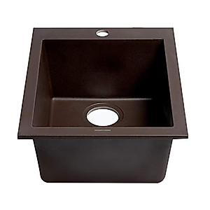 ALFI brand AB1720DI-C Kitchen Sink, Chocolate