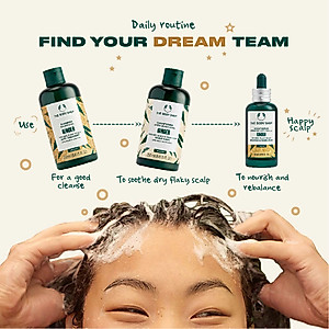 The Body Shop Ginger Scalp Care Conditioner (Vegan), Green, 8.4 Fl Oz