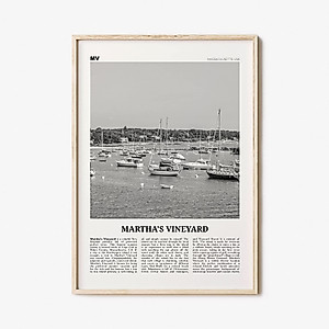 Martha’s Vineyard Print Black and White, Martha’s Vineyard Wall Art, Martha’s Vineyard Poster, Martha’s Vineyard Photo, Massachusetts, USA