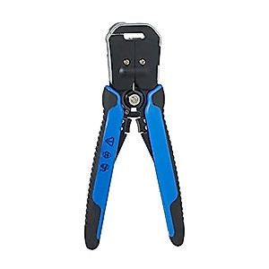Klein Tools 11061 Self-Adjusting Wire Stripper / Wire Cutter, Heavy Duty, for 10-20 AWG Solid, 12-22 AWG Stranded, and Romex Wire 12/2 and 14/3