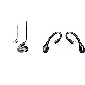 Shure AONIC 4 True Wireless Earbuds Bundle - Sound Isolating Earphones + RMCE-TW2 Bluetooth Adapter, Detailed Sound, Dual-Driver Hybrid, Secure In-Ear Fit, Durable Quality - White