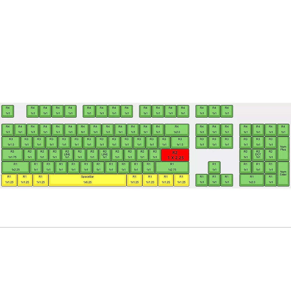 104 Keys Sakura Japanese Cherry Profile PBT Keycaps Top Printed Dye Sublimation Switch ANSI Layout for Cherry RGB MX Mechanical Keyboard Gaming Replace