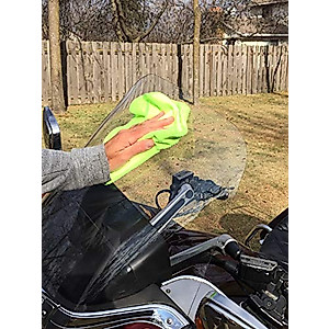 Shine Doctor Motorcycle Cleaner 32 oz. with Microfiber Towel Cleans Chrome, Leather, Vinyl, Glass and Removes Grime and Grease