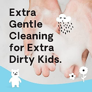 Hello Bello Bubble Bath - Gentle Hypoallergenic Formula for Babies and Kids - Vegan and Cruelty-Free - Fragrance Free - 10 fl oz