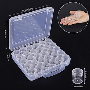 SGHUO 4pack 60PCS 5D Embroidery Diamond Painting Box Storage Containers