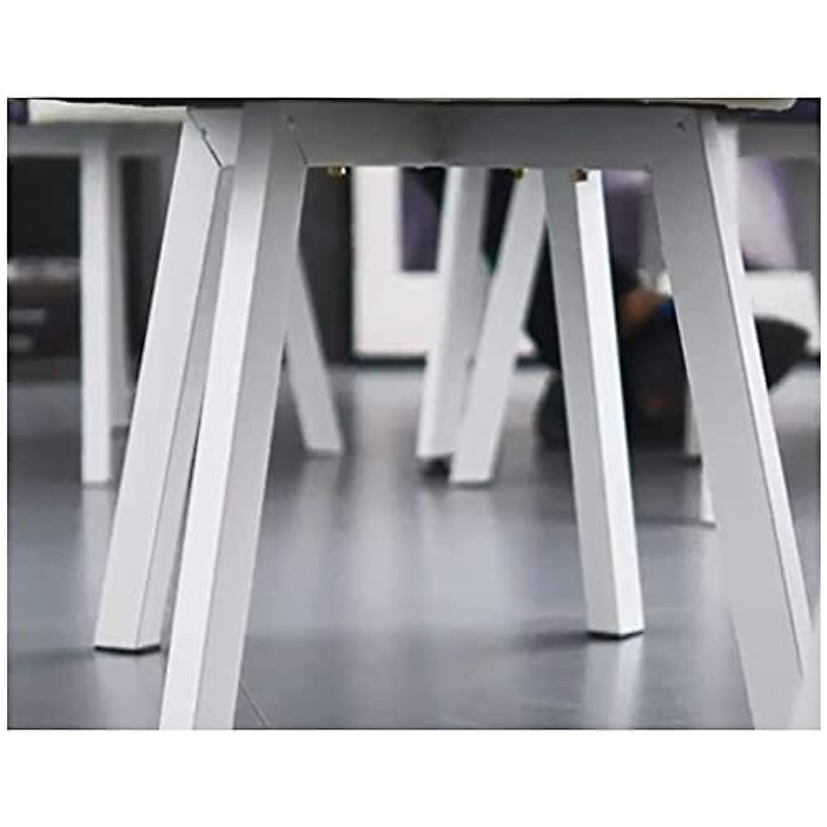Office Reception Round Table- Conference Reception Room Coffee Table with Chair, Nordic Reception Desk and Chair Combination Hotel Tables and Chairs Simple Square 80cm Desktop Restaurant Tables and Ch