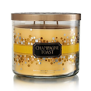 Bath Body Works Champagne Toast 3-Wick Scented Candle (Packaging Design Varies)