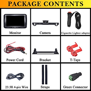 Rohent Baby Car Camera Carseat: Crystal Night Vision HD 1080P Car Seat Camera Backseat Rear Facing Infant Car Baby Monitor with Camera 3 Mins Easy Installation N06