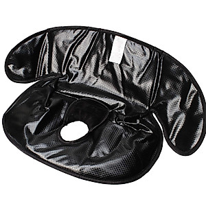 Piddle Pad Car Seat Protector, Waterproof Potty Training Seat Saver Pads for Infants Baby and Toddlers, Machine Wash and Dry (Black)