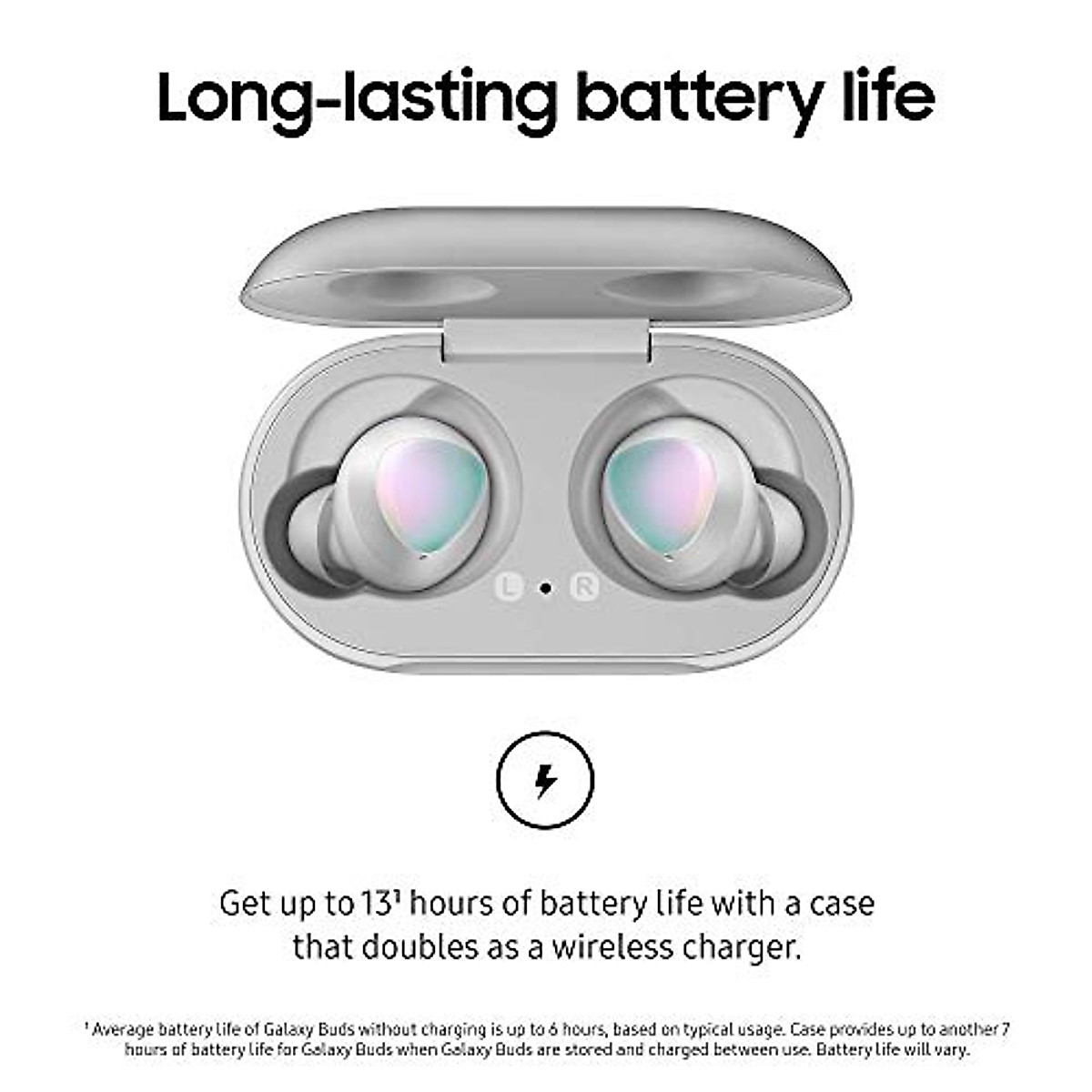 Samsung Galaxy Buds True Wireless Earbuds - Silver (Renewed)